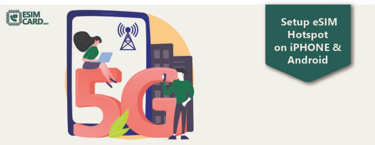 How to Setup an eSIM Hotspot on iPhone & Android?